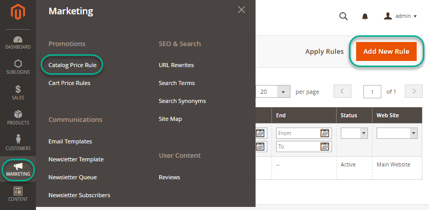 How To Create Catalog Price Rules In Magento 2