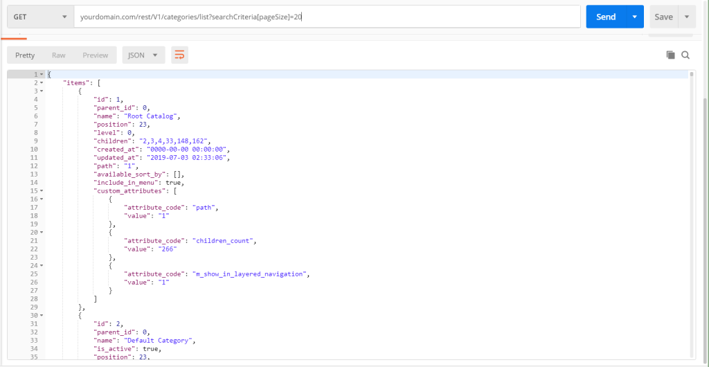 How To Get Categories Through Magento 2 REST API? How To Get Categories Through Magento 2 REST API?